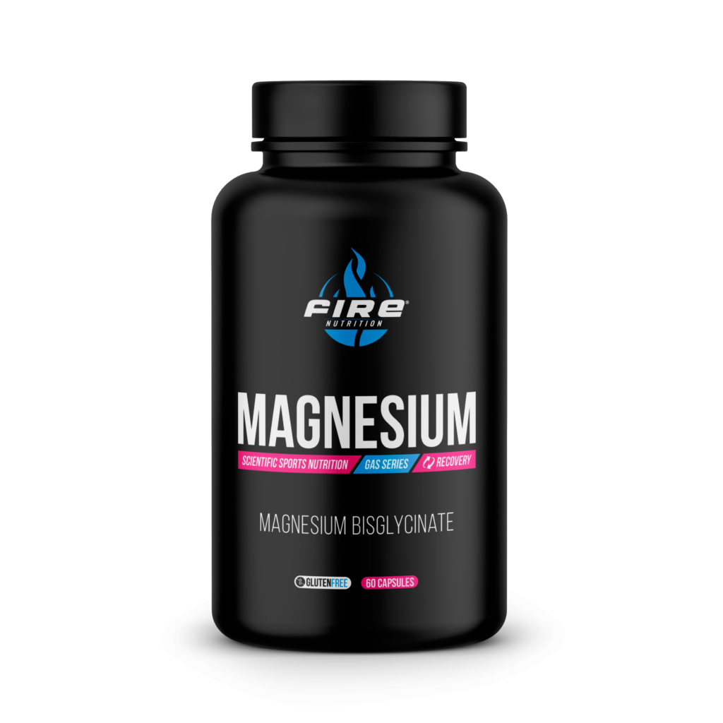Magnesium 60 Capsules - (Gluten Free) | Fire Nutrition